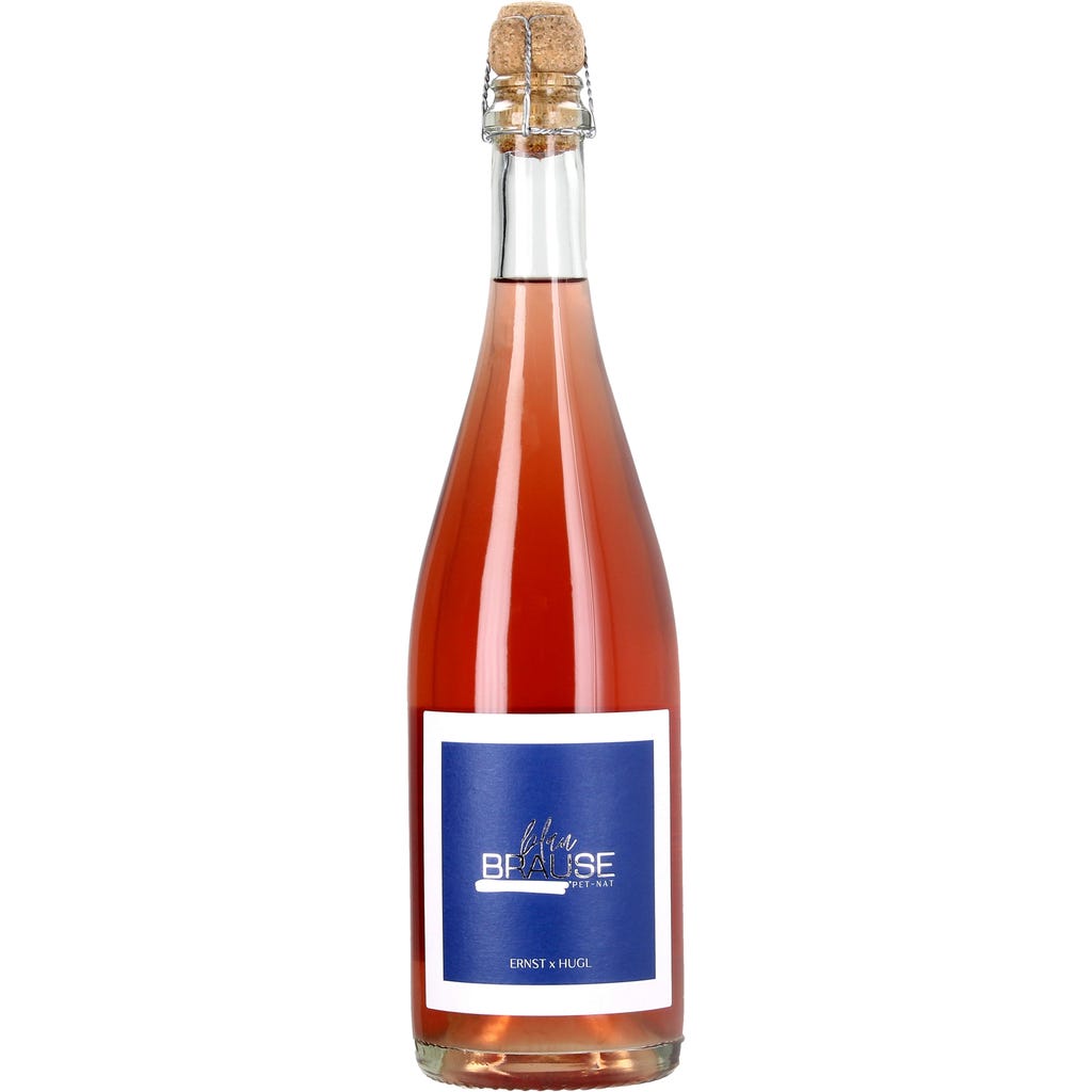 Weingut Bernhard ERNST Pet-Nat Blaubrause 2022, 0,75 l - 9Weine